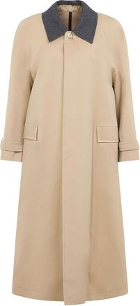 Carven Trenchcoat - Dunkelgr&uuml;n