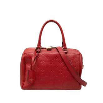 Louis Vuitton Pre-owned Speedy Bandouliere 25 - Femme - Pre-owned - Rouge - Taille: ONE Size
