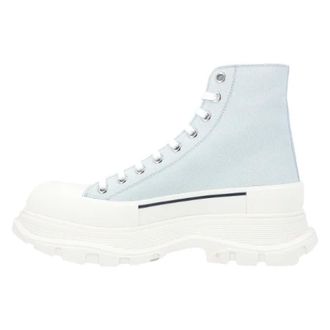 Alexander McQueen Canvas boots - - Shoes - Herren - Blau - 41 EU