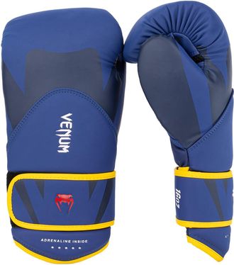 Venum Challenger 4.0 Boxhandschuhe - Blau-Gelb - 10 Oz