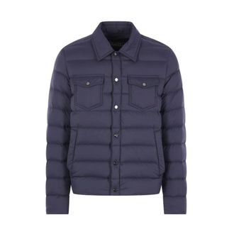 Herno Gesteppte Daunenjacke - - Jackets - Herren - Blau - M