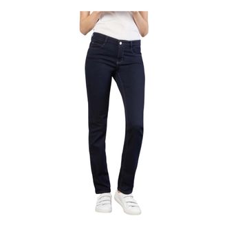 M.A.C Dunkelblaue Dream Jeans Straight-Leg - - Jeans - Damen - Blau - 3XL