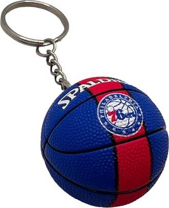 Generic Porte-clés compatible avec NBA Phila Basket Gadget Accessoires idée cadeau homme femme enfant pendentif créatif 3D