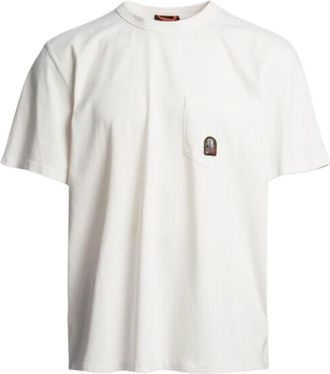 Parajumpers Homme, Tops, Blanc, Taille: L Neel T-Shirt