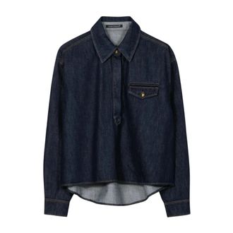 Luisa Cerano Damen, Blusen & Hemden, Blau, SGr&ouml;&szlig;e
