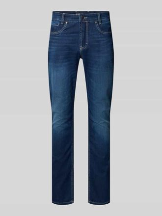 M.A.C Regular Fit Jeans Arne Pipe aus Baumwoll-Mix