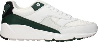 Saint Laurent Bump Hommes Baskets Blanc/Vert Tissu