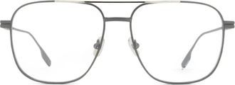 Ermenegildo Zegna lunettes de vue à monture carrée - Noir