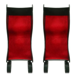 BESPORTBLE 2 St&uuml;ck Weihnachtsschlitten Tischdekoration aus Kunststoff mit Weihnachtsmann und S&uuml;&szlig;igkeitenhalter Festliches Schlittenmodell f&uuml;r Schreibtisch und We