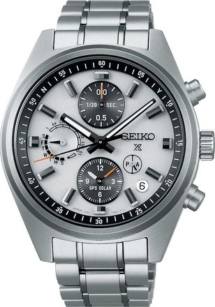 Seiko Prospex Speedtimer Solar GPS Chronograph Dual Time Herrenuhr SSH165J1