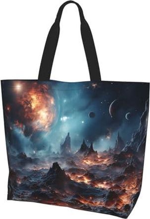 Generic Images De Galaxies G&eacute;antes Sac A Main Femmes L&eacute;ger Tote Bag Grand Sac Fourre Tout Pour Universit&eacute; Travail Quotidienne