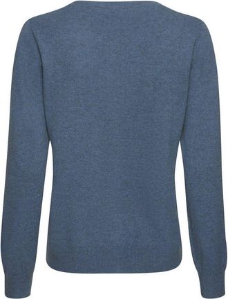 Brigitte von Sch&ouml;nfels Strickjacke Kaschmir Rundhals-Cardigan