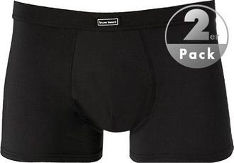 Bruno Banani Herren Trunks schwarz Mikrofaser unifarben