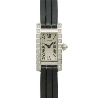 Cartier Montre vintage Pre-owned - Femme - Pre-owned - Noir - Taille: ONE Size