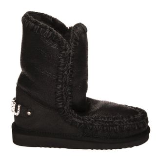 Mou Eskimo 24 Strass - Femme - Chaussures - Noir - Taille: 39 EU