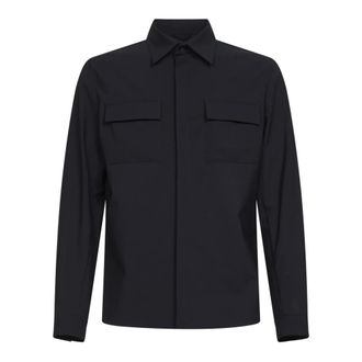 Herno Homme, Vestes, Bleu, Taille: L Herno Chemises