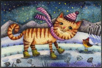 Wash+Dry Fu&szlig;matte, Little Boots 50x75cm, innen und au&szlig;en, waschbar