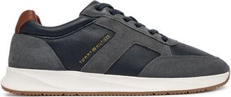 Tommy Hilfiger Sneakers Elevated Hilfiger Mix Runner FM0FM06084 Dunkelblau