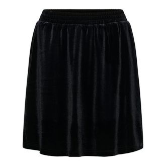 Kaffe Kurzer Rock - - Skirts - Damen - Schwarzk - M
