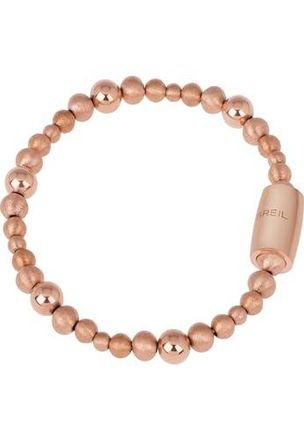 Breil Brassard Petit élément de soleil avec aimant - Verschluss aus poliertem Steel mit kleinen Kugeln in der Farbe Rosé, Länge: 19 cm, TJ2936