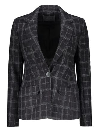 Lorena Antoniazzi blazer en laine m&eacute;lang&eacute;e - Bleu