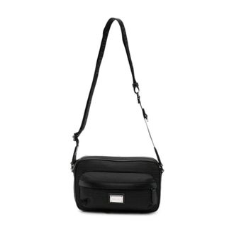 Emporio Armani Nylon Crossbody Bag - - Bags - Herren - Schwarzk - ONE SIZE