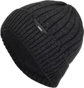 Generic Bonnet Femme Hiver Bonnet Femme Chapeau Femme Hiver Confortable Classique - Ensemble Couple Tricot Ray&eacute; Hiver, Chaud et Tendance, Parfait pour Promena