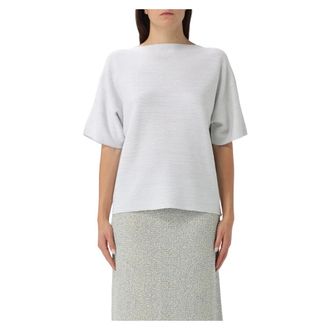 Fabiana Filippi L&auml;ssiges Baumwoll-T-Shirt f&uuml;r M&auml;nner - - Tops - Damen - Wei&szlig; - XS