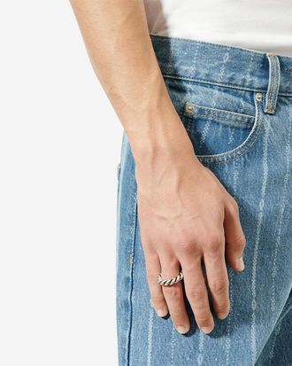 Isabel Marant Bague Roy - Homme - Argent - Taille T2 - Isabel Marant