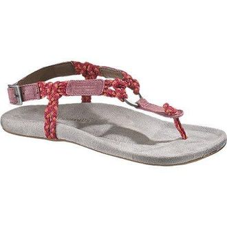 CAT Caterpillar Womens Womens Windsnap Sandal (7 M in Mellow Mauve braid/oleander/Oleander)