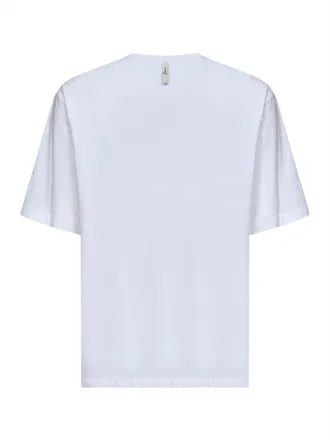 Jacquemus Mens T-Shirt White Jersey Organic Cotton T-Shirts And Polos