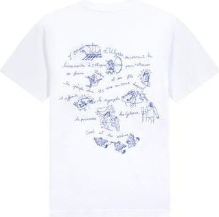 Maison Labiche T-shirt Patureau brod&eacute; en coton biologique