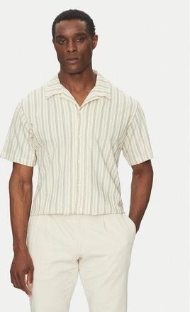 Jack & Jones Jack & Jones Hemd Bluleo 12275085 Beige Relaxed Fit