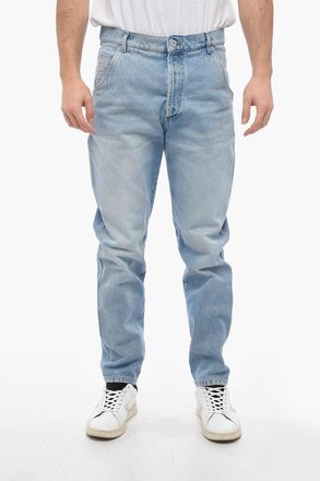Balmain Straight-Fit-Jeans mit 17 cm Monogram-Taschen Balmain