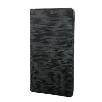 Louis Vuitton unisex, Pre-owned, Noir, Taille: ONE Size Pre-owned Long bill wallet (bi-fold)