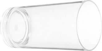 BESPORTBLE Acryl Blumenvase Transparent Zylindervase mit Kerzenhalter Durchsichtiger Tischdeko f&uuml;r Hochzeiten und Feiern