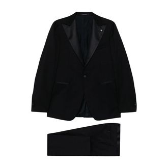 Tagliatore Einknopf Sakko - - Suits - Herren - Blau - 3XL