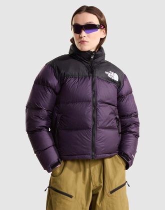 The North Face 1996 Retro Nuptse - Jacke in Endless Dusk/TNF-Schwarz-Lila