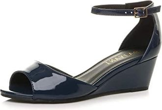 Ajvani Femmes talon moyen bout ouvert sandales à lanières pointure 5 38