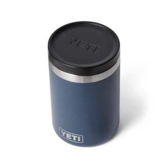 Yeti Rambler Food Jar, Vacuum Insulated Stainless Steel Container with Leakproof MagVent Lid, Navy, 16 oz (473 ml)