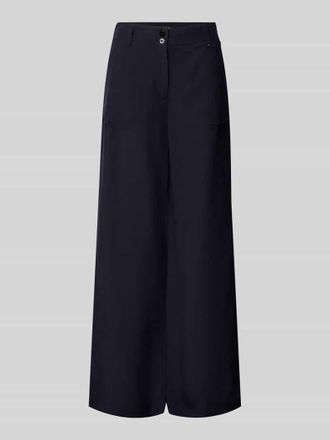 Marc Cain Wide Fit Stoffhose aus Viskose-mix mit Leinen-Anteil