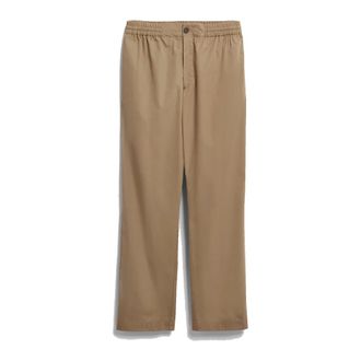 Elvine Johanson Poplin Straight Legs Hose - - Trousers - Herren - Braun - W30