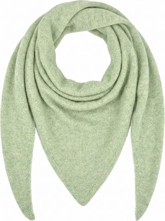 styleBREAKER Tuch Leichtes Strick Dreieckstuch Woll-Anteil