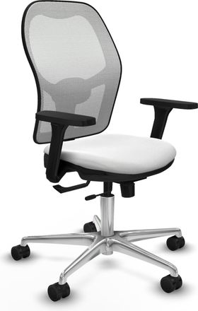 Piqueras y Crespo Jorquera Schreibtischstuhl mit 3D-Armlehnen, h&ouml;henverstellbare Lendenwirbelst&uuml;tze, ausgestattet mit Syncro/Traslack und injiziertem Schaumstoff, mit R