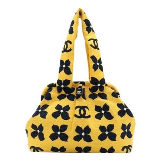 Chanel Pre-owned Canvas Handbag - - Pre-owned - Damen - Gelb - ONE SIZE