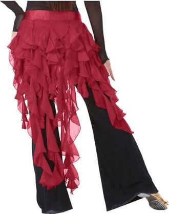 Generic Ceinture Femme - Ceinture de danse orientale pour femmes avec ornements en cha&icirc;ne m&eacute;tallique accessoire de danse du ventre &eacute;l&eacute;gant et r&eacute;sistant