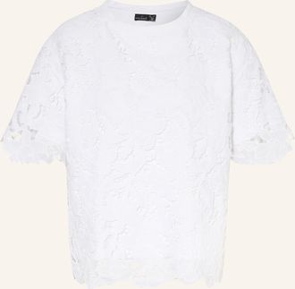 van Laack Van Laack Blusenshirt Vl-Misana-F Aus Spitze weiss