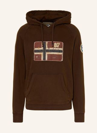 Napapijri Hoodie B-Archive braun