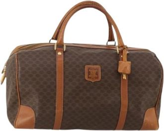 Celine Pre-owned Vintage Boston Bag - Femme - Pre-owned - Brun - Taille: ONE Size