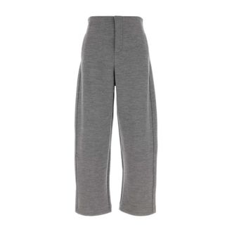 Max Mara Ebrien Cropped Hosen - - Trousers - Damen - Grau - S